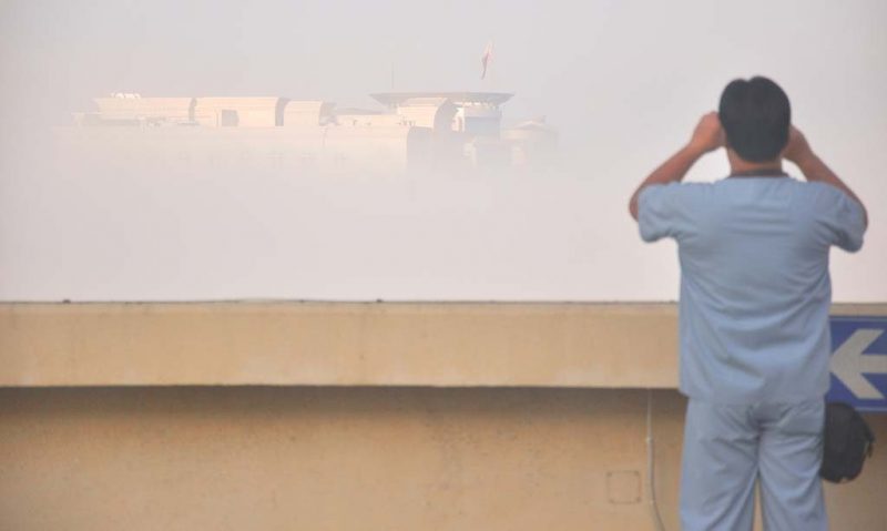 PHOTOS: Fog enfolding parts of Qatar marks beginning of winter - Doha ...