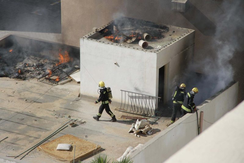 PHOTOS: Fire erupts in residential area of Bin Mahmoud (updated) - Doha ...