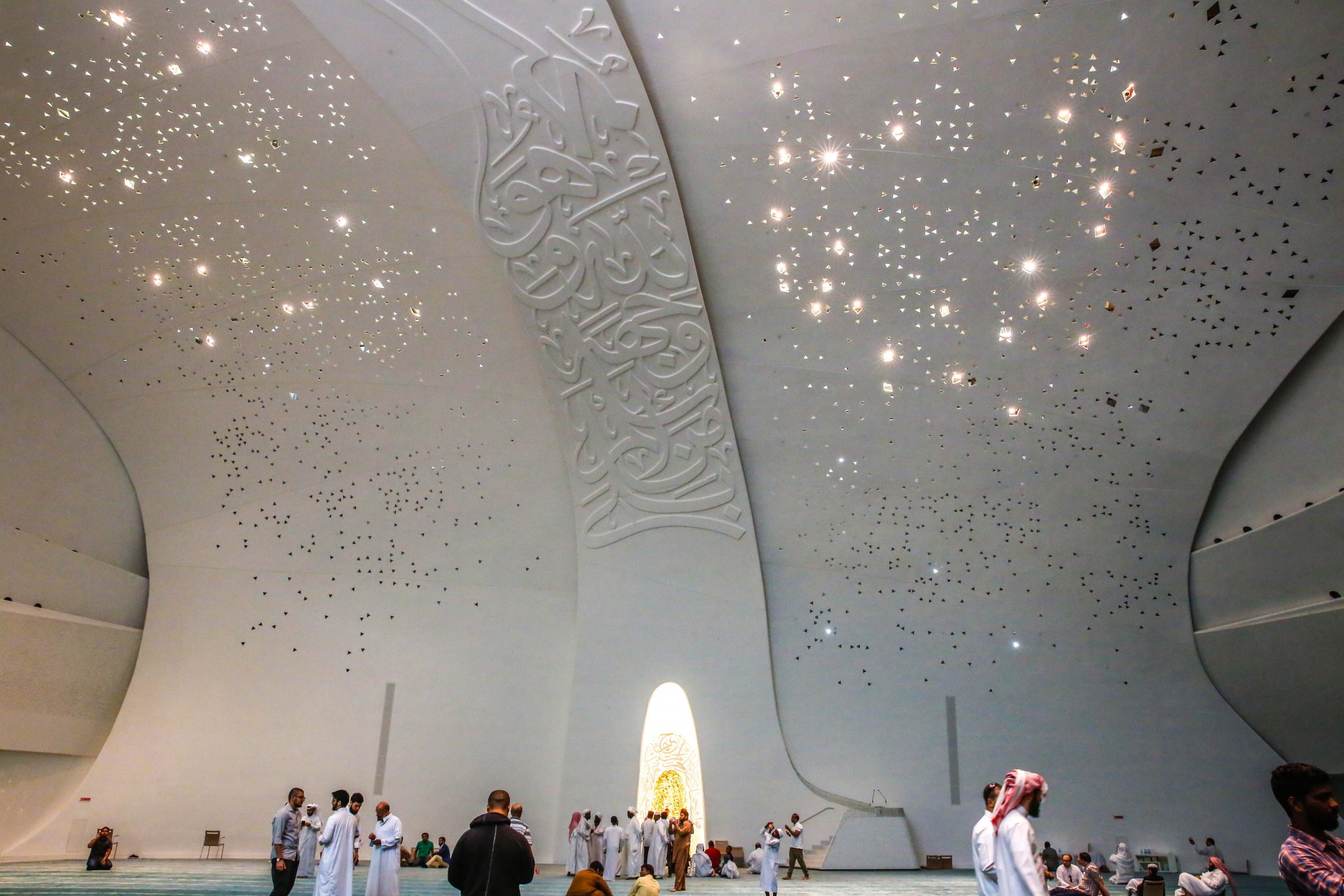 PHOTOS: A look inside Education City's glittering new mosque - Doha ...
