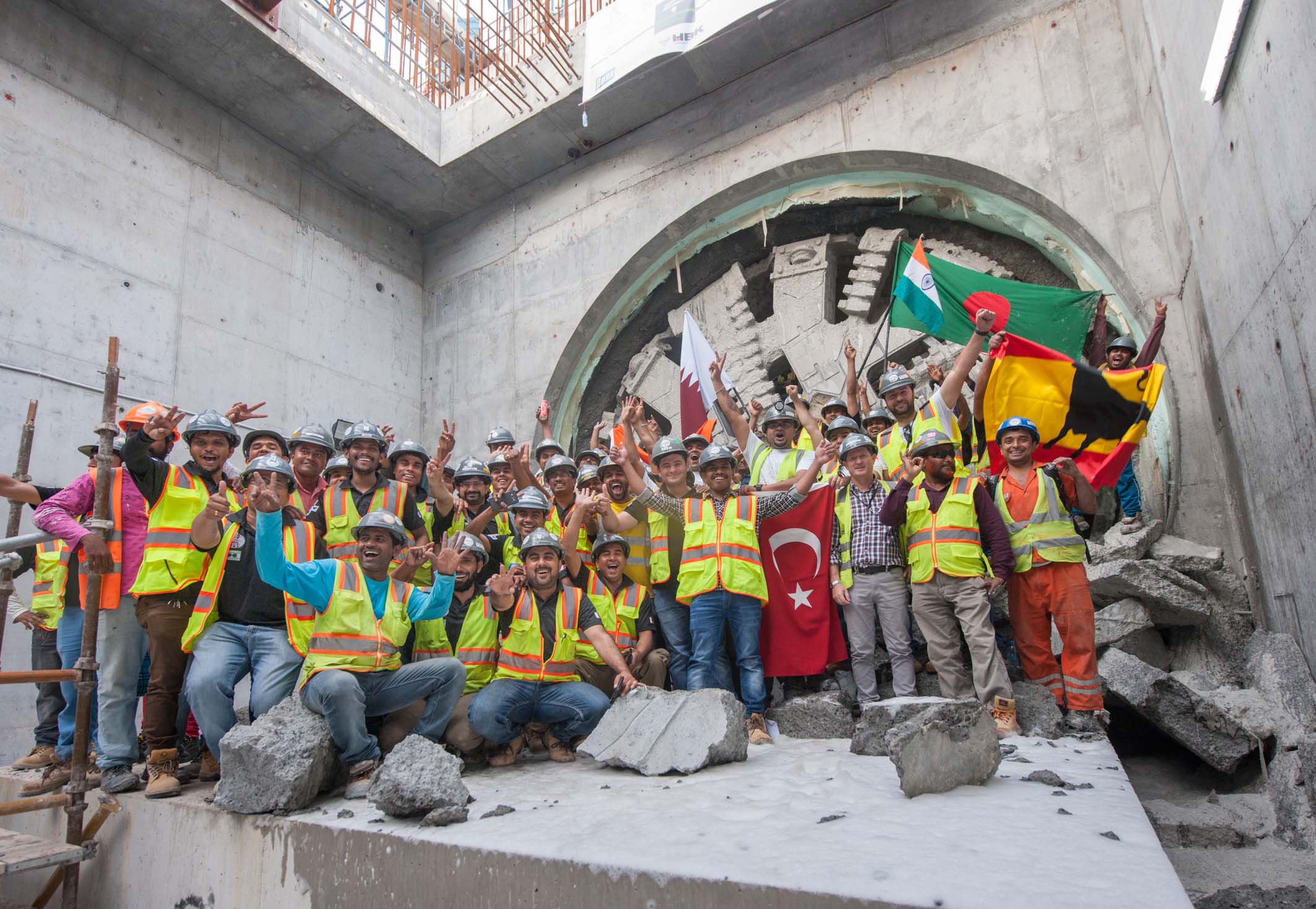 Qatar Rail completes tunneling for Doha Metro's Green Line - Doha News