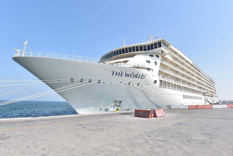 First ship of the cruise season docks in Doha Port - Doha News | Qatar