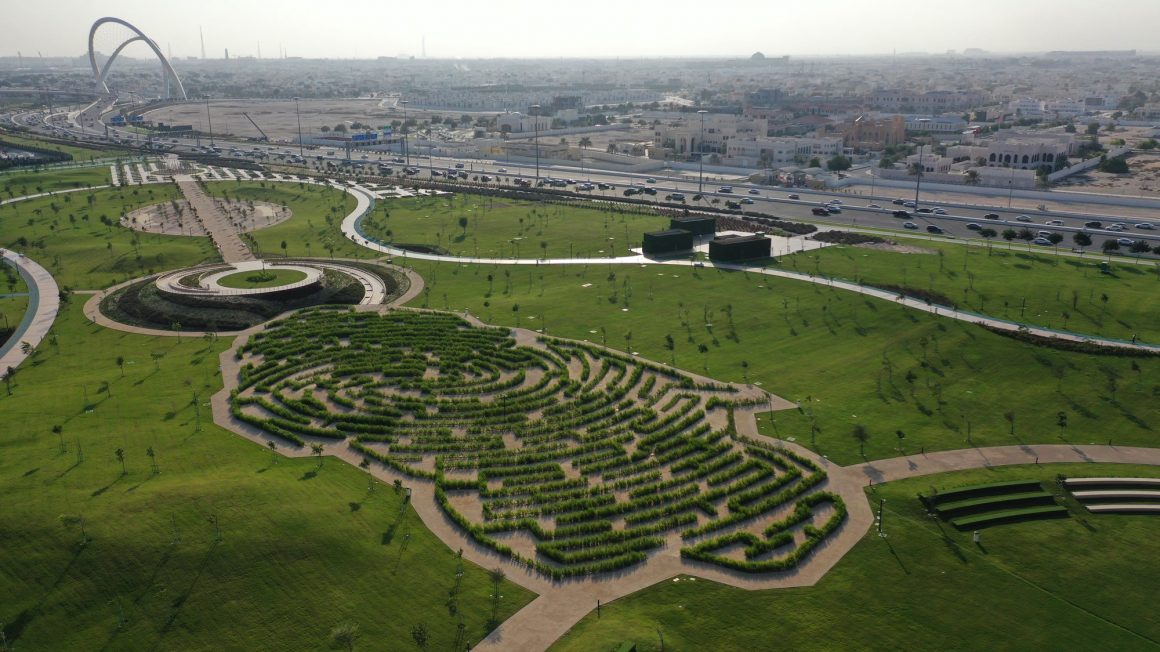 Get lost in nature! New park opens with an exciting maze - Doha News ...