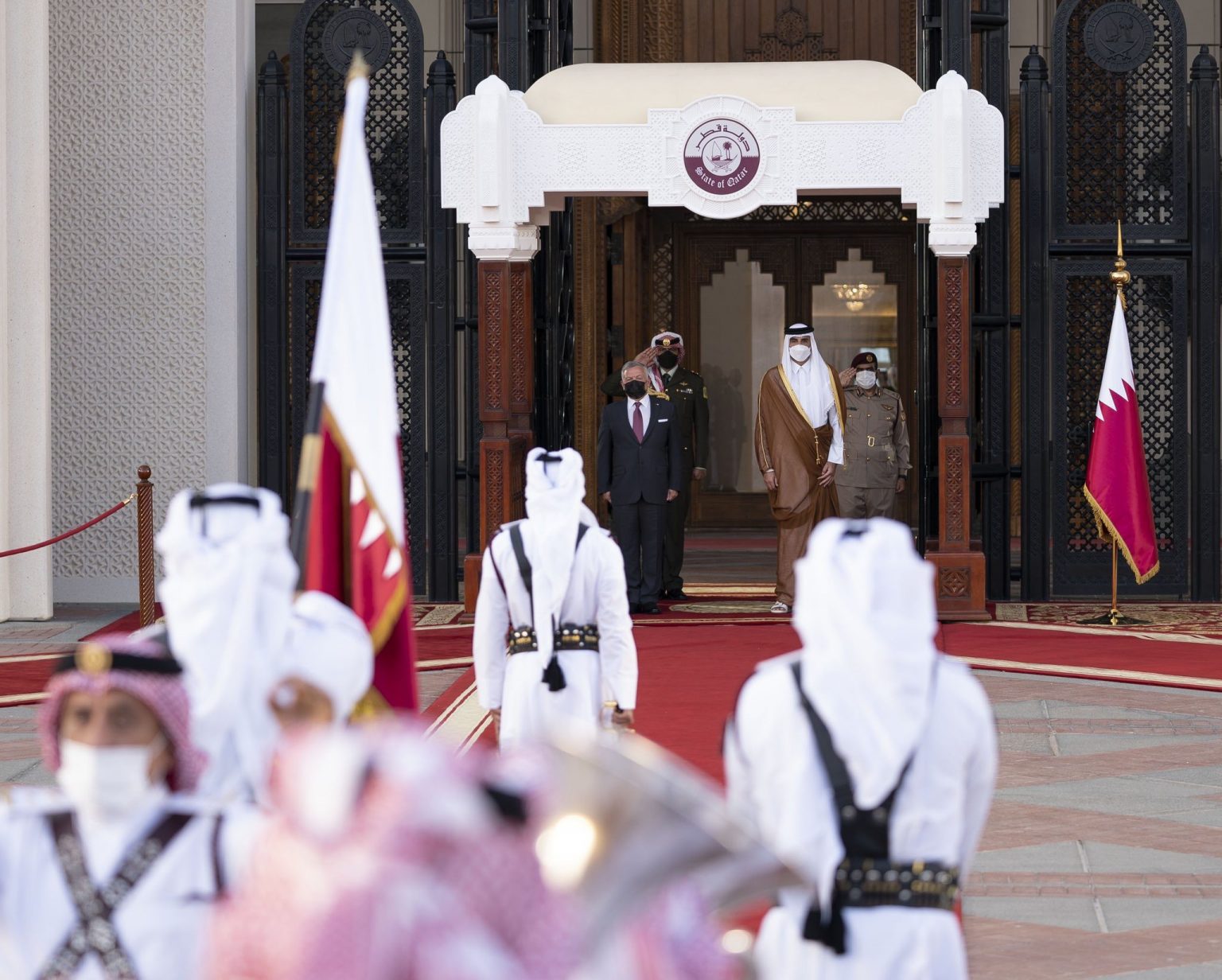 Jordan's King Abdullah meets Sheikh Tamim in first visit to Qatar in ...