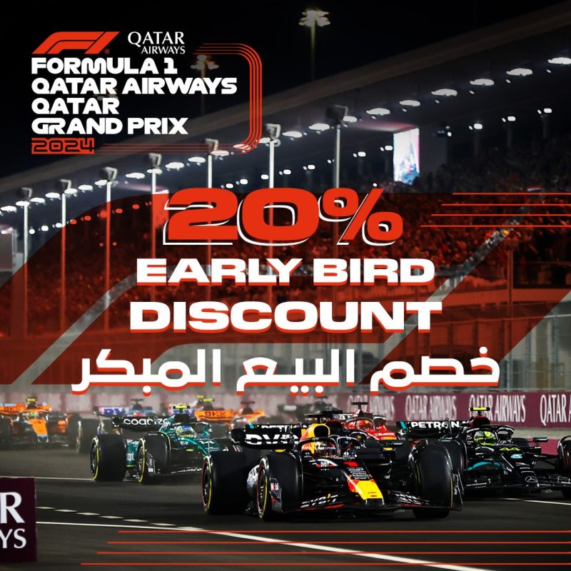Lusail Circuit early bird F1 ticket sale to start Feb 20 - Doha News ...