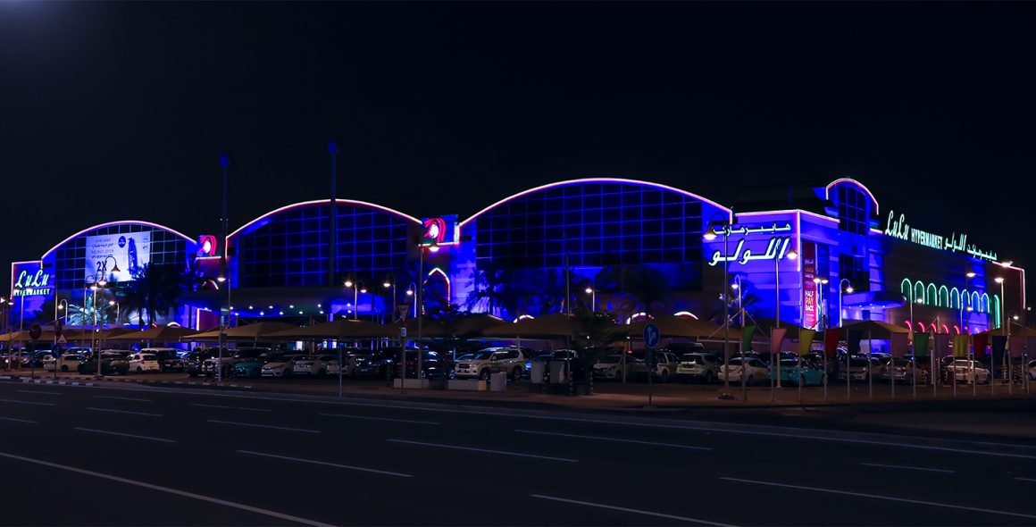 LuLu Hypermarket illuminates building in blue to commemorate World ...