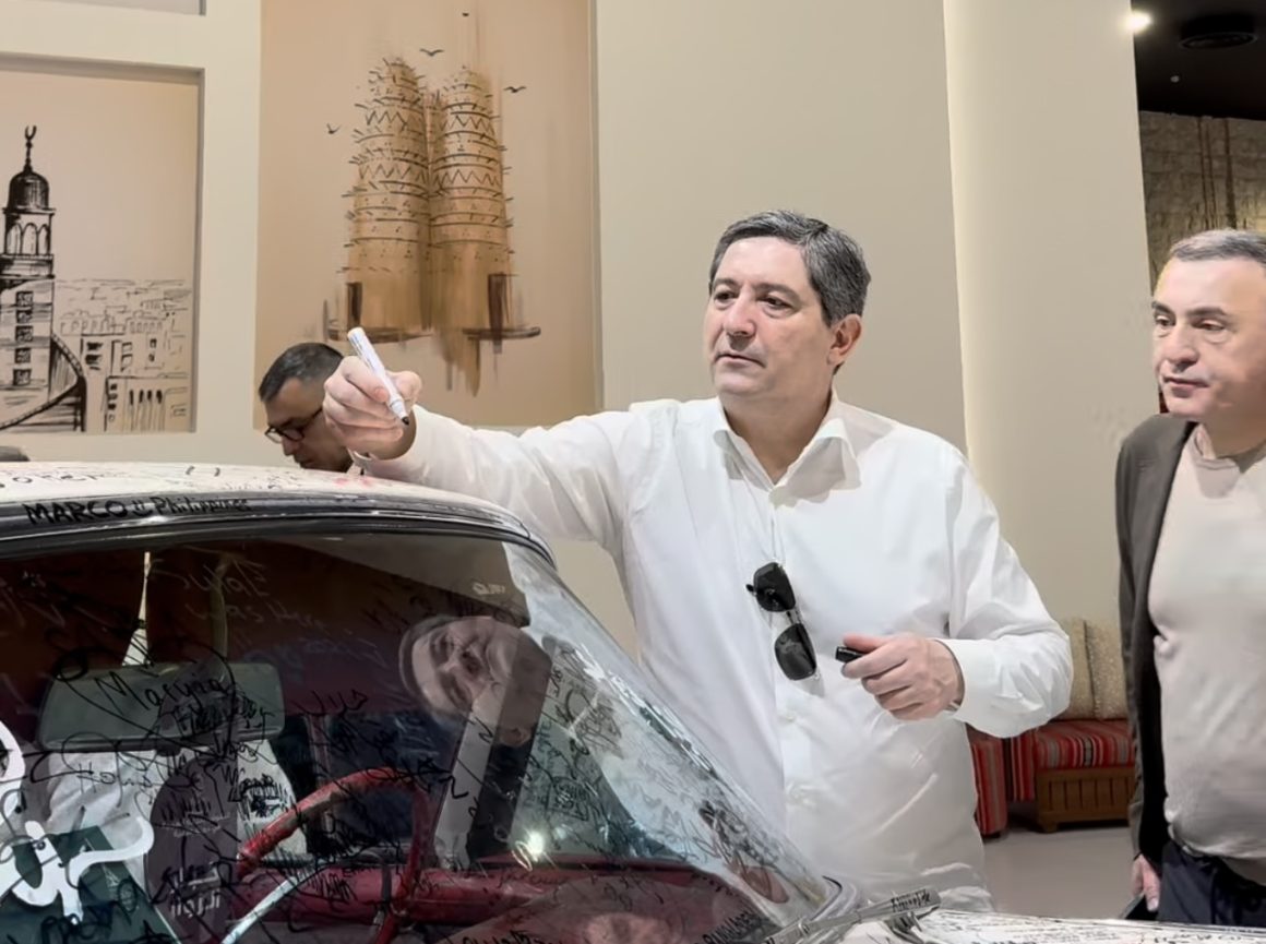 Georgian parliamentary officials tour Qatar's FBQ Museum - Doha News ...