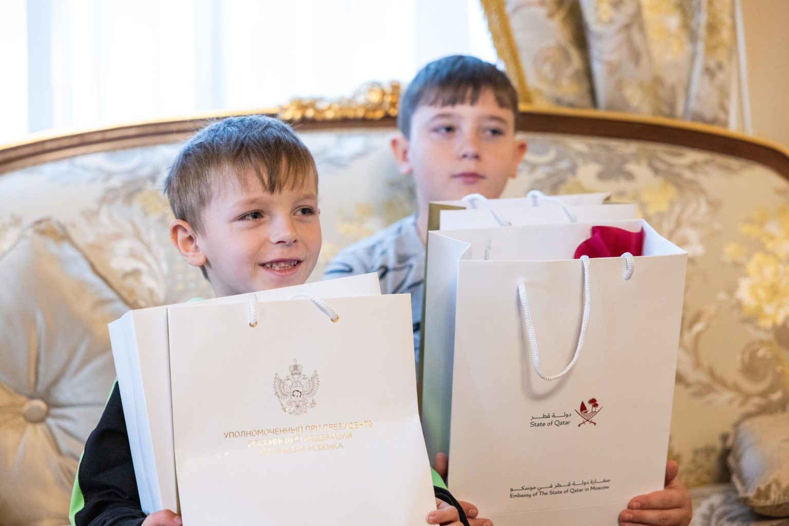 Qatar mediated the return of six Ukrainian children held in Russia to ...