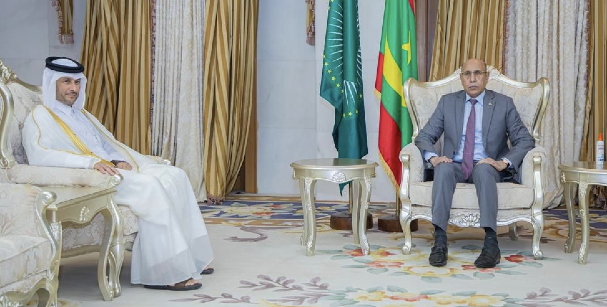 Mauritanian president accepts credentials of Qatar's first ambassador ...