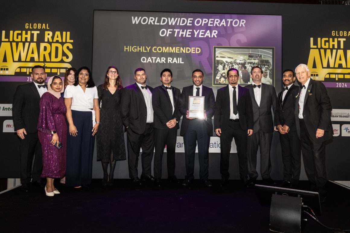 Qatar Rail recognised at 2024 Global Light Rail Awards - Doha News | Qatar