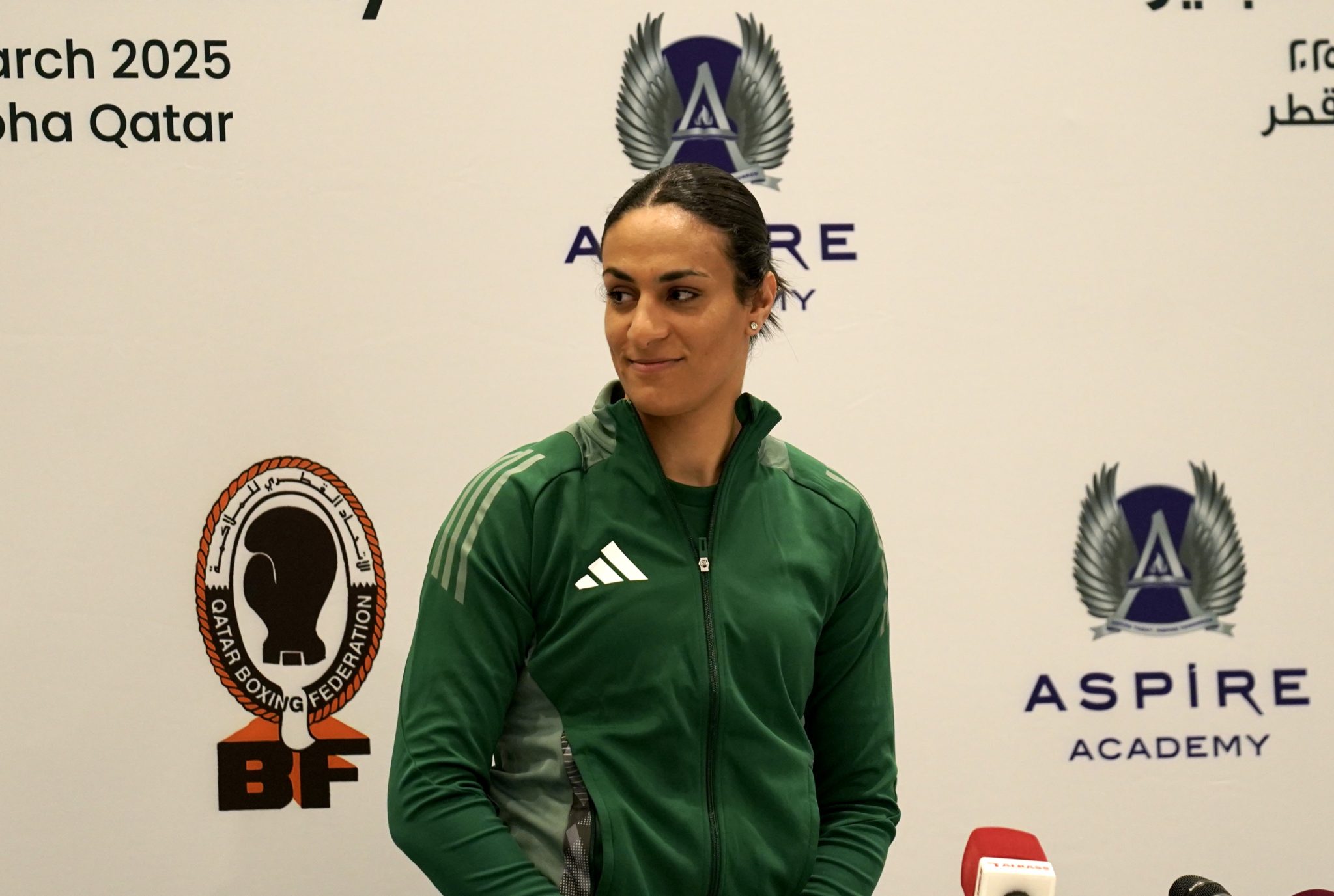 Olympic champion Imane Khelif trains in Doha, eyes World Championship ...