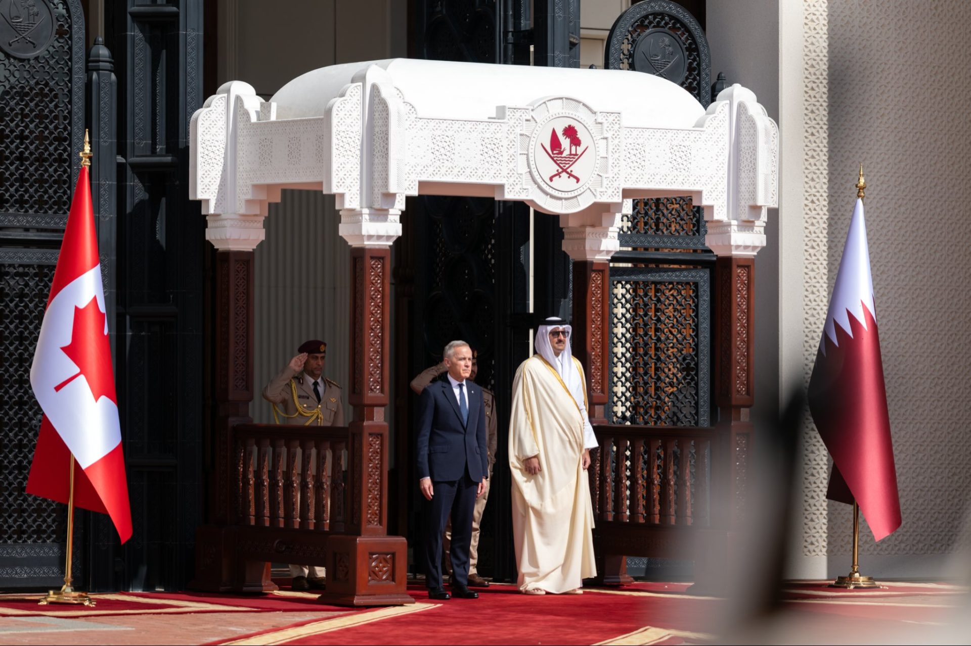 Canada's PM Mark Carney makes first official visit to Qatar, new ...